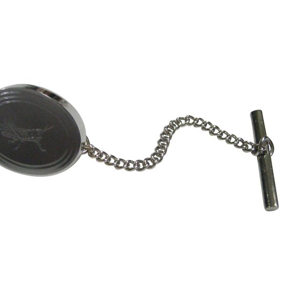 Kiola Designs | Accessories | Etched Oval Grasshopper Locust Insect Tie ...